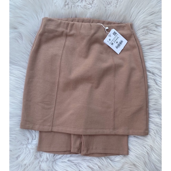 Zara | Skirts | Nwt Zara Bike Short Skirt | Poshmark